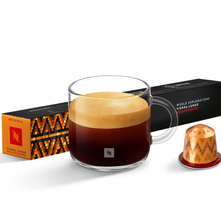 Кофе в капсулах Nespresso Vienna Lungo Decaffeinato купить онлайн в ...