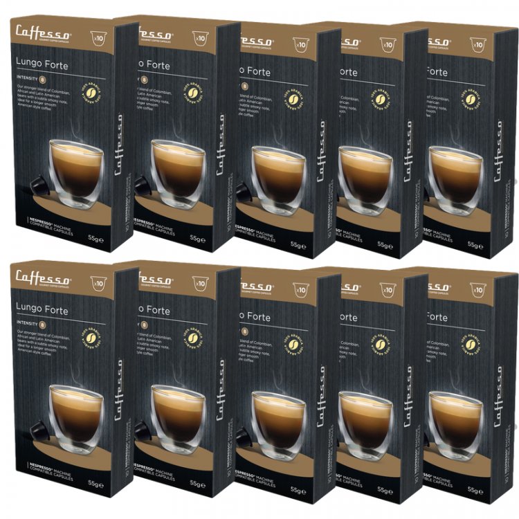 Кофе в капсулах - набор кофе в капсулах caffesso lungo forte 10 ...